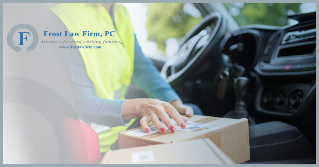 Victims Rights After an Amazon Truck Accident - Frost Law Firm, PC